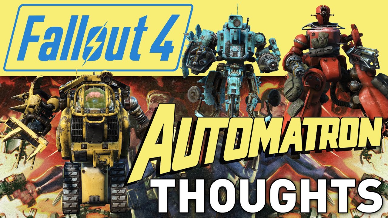 Fallout 4 Automatron DLC - Thoughts/Review - YouTube