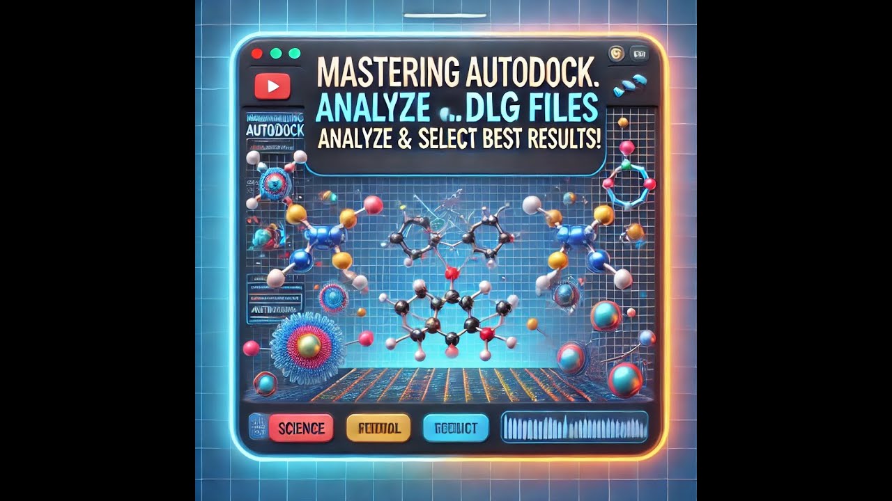 Mastering AutoDock .dlg Files: Analyze & Select Best Results! - YouTube