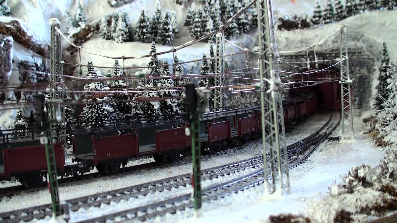 DB BR 163 001-1, SNCF CC 14018; Märklin Modeleisenbahn Anlage, Marklin ...