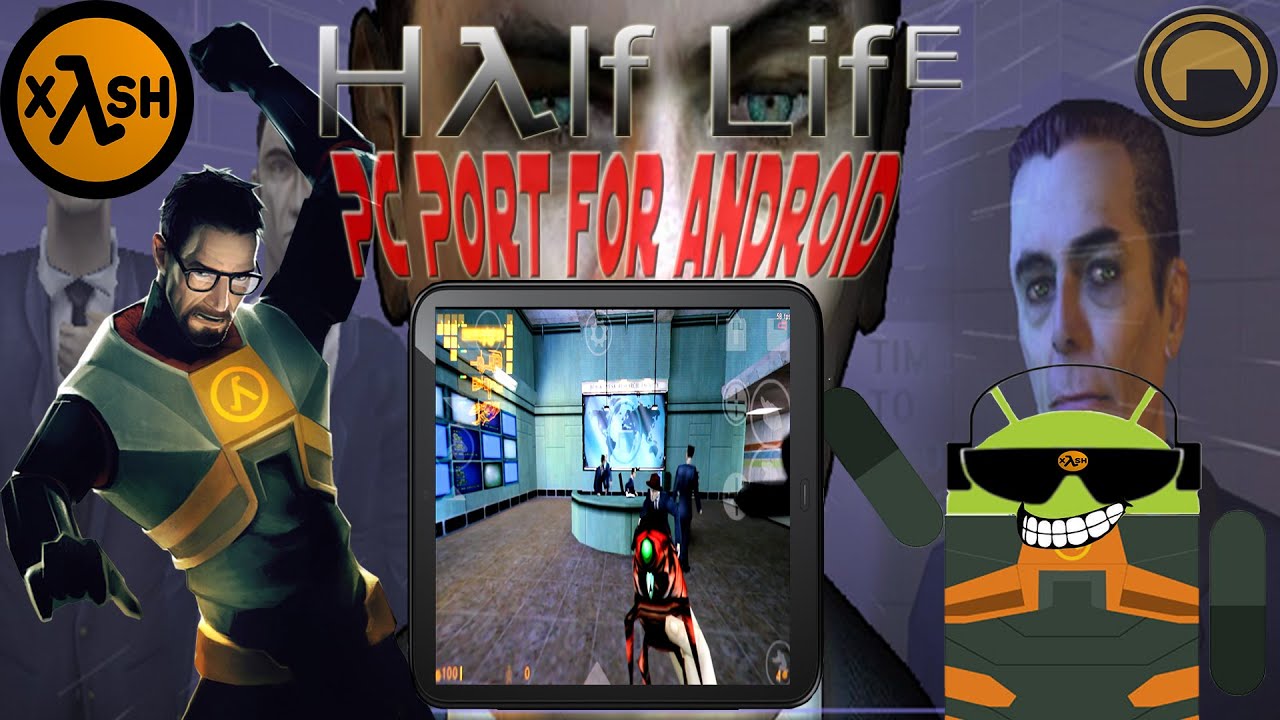 Half Life: G-man Invasion on Android with Xash3D (Note 2) - YouTube
