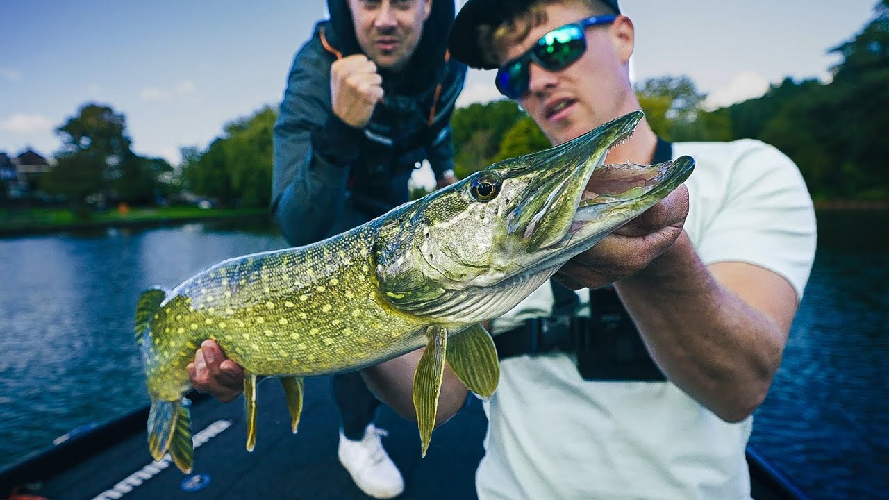 VISSEN OP GROTE SNOEKEN IN EEN KLEINE RIVIER! - YouTube