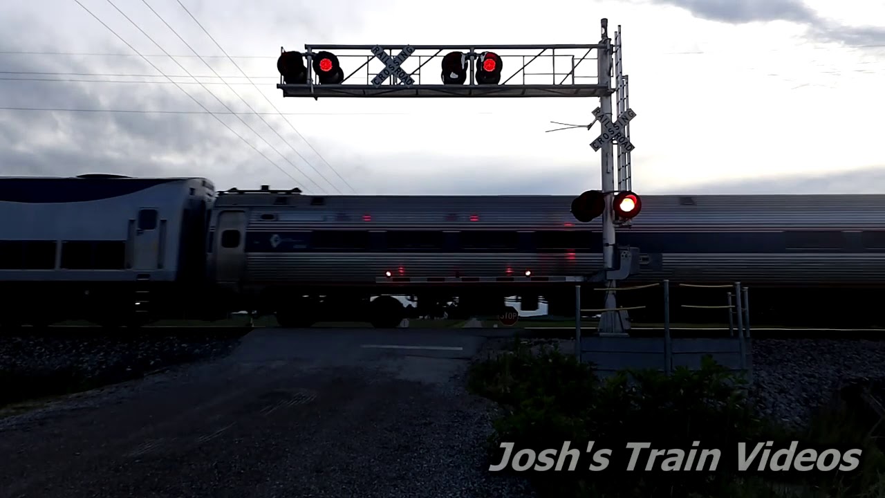 Amtrak 50 with Navy Inspection Car 118 - YouTube