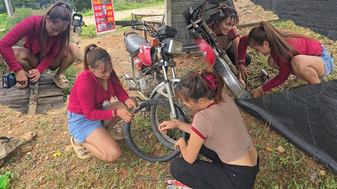 Chy enthusiastically helped Rose clean, arrange things and the first ...