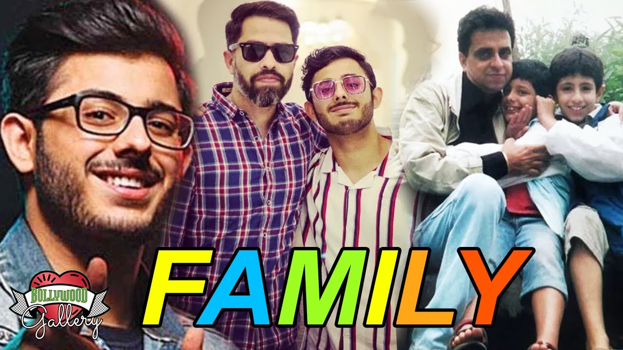 CarryMinati (Ajey Nagar) Family With Parents, Brother, Girlfriend ...