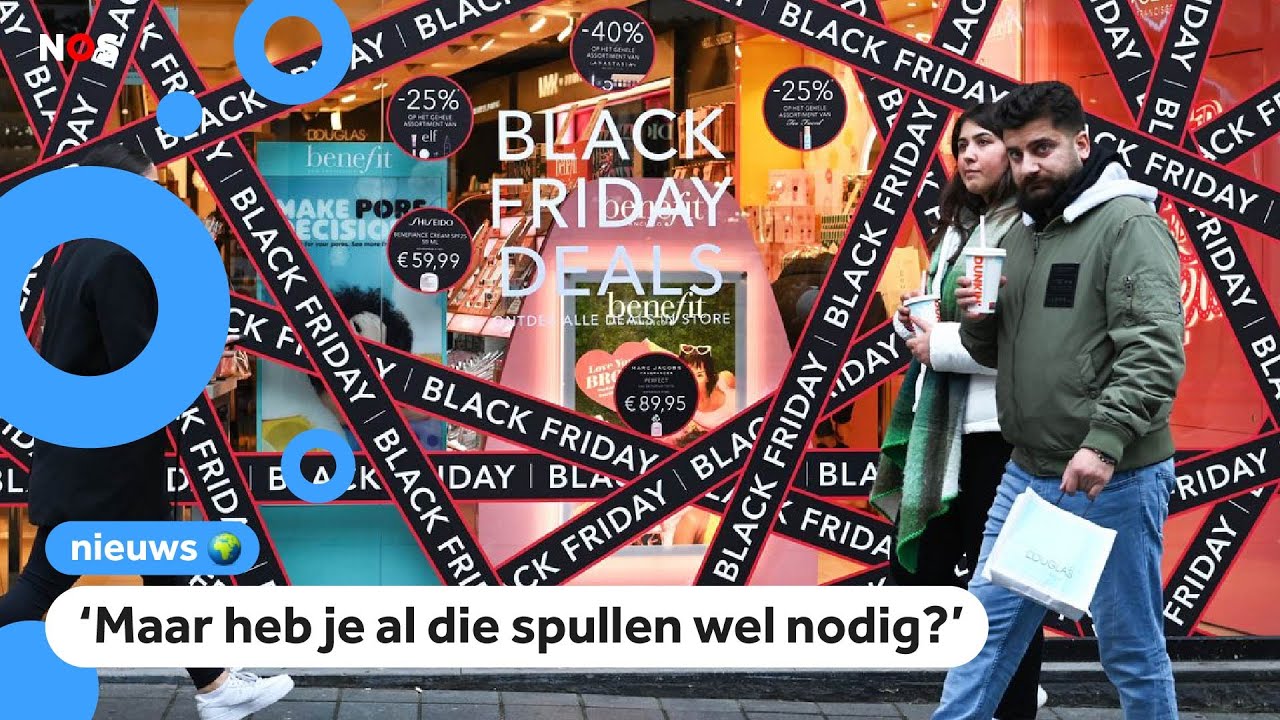 Hoge kortingen want het is Black Friday! - YouTube