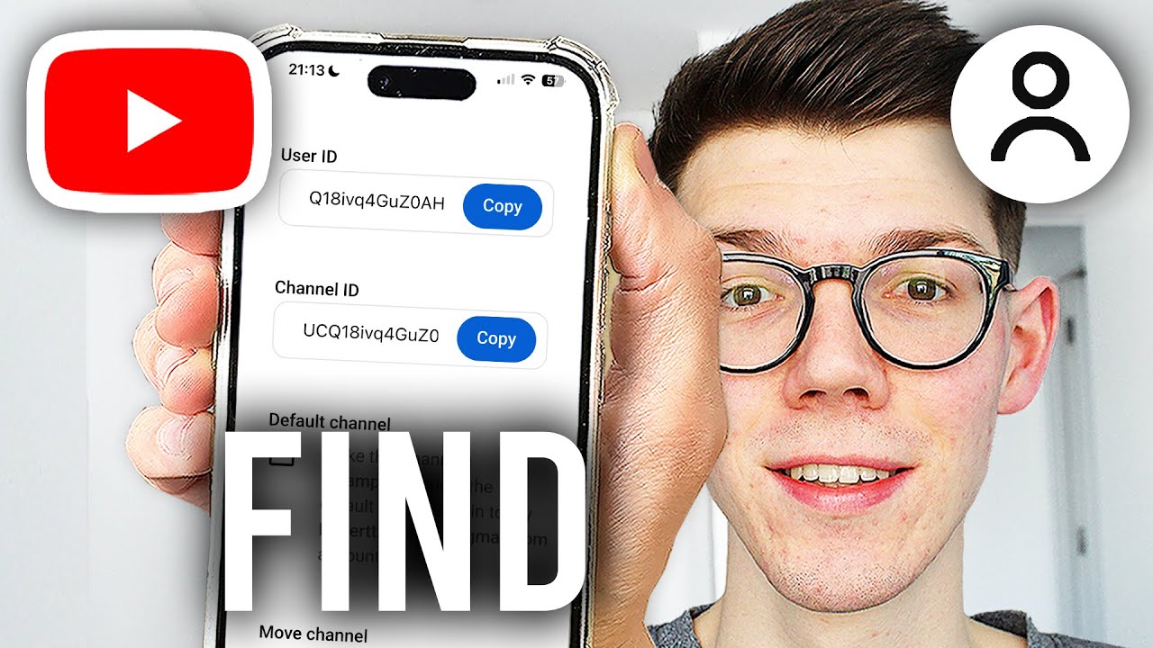 How To Find YouTube Channel ID On Mobile - Step By Step - YouTube