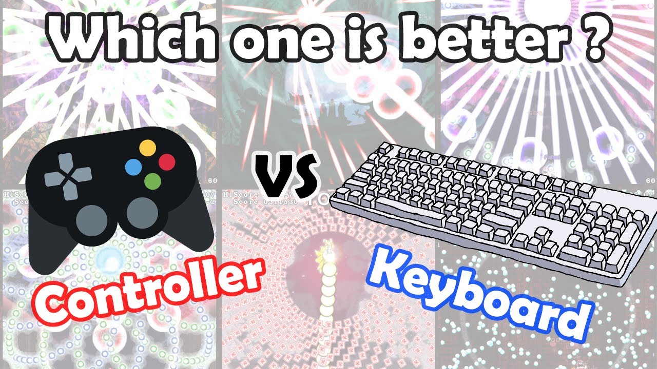 Touhou Gameplay - Controller VS Keyboard (which one is better?) - YouTube