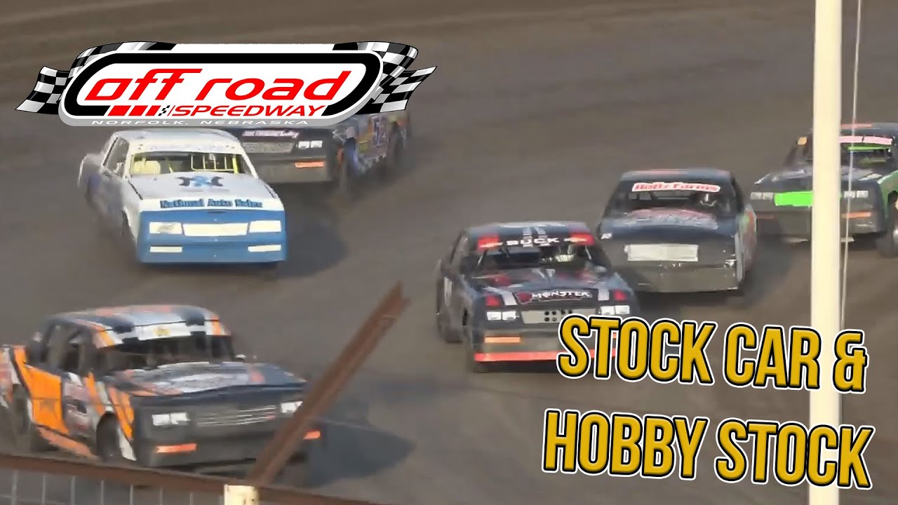 Stock Car & Hobby Stock | Off Road Speedway | 6-1-2019 - YouTube