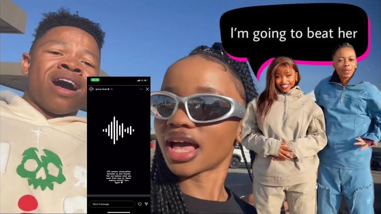 Gatvol Ghost Hlubi releases Audio of Thandow confirming she & Arjin did ...