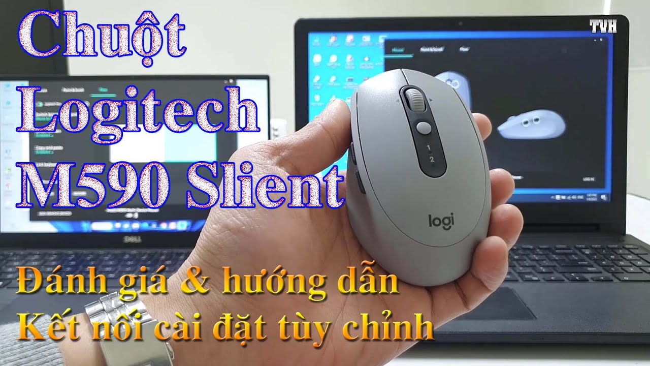 Đánh giá và hướng dẫn kết nối cài đặt sử dụng chuột Wireless Bluetooth Logitech M590 Silent ...