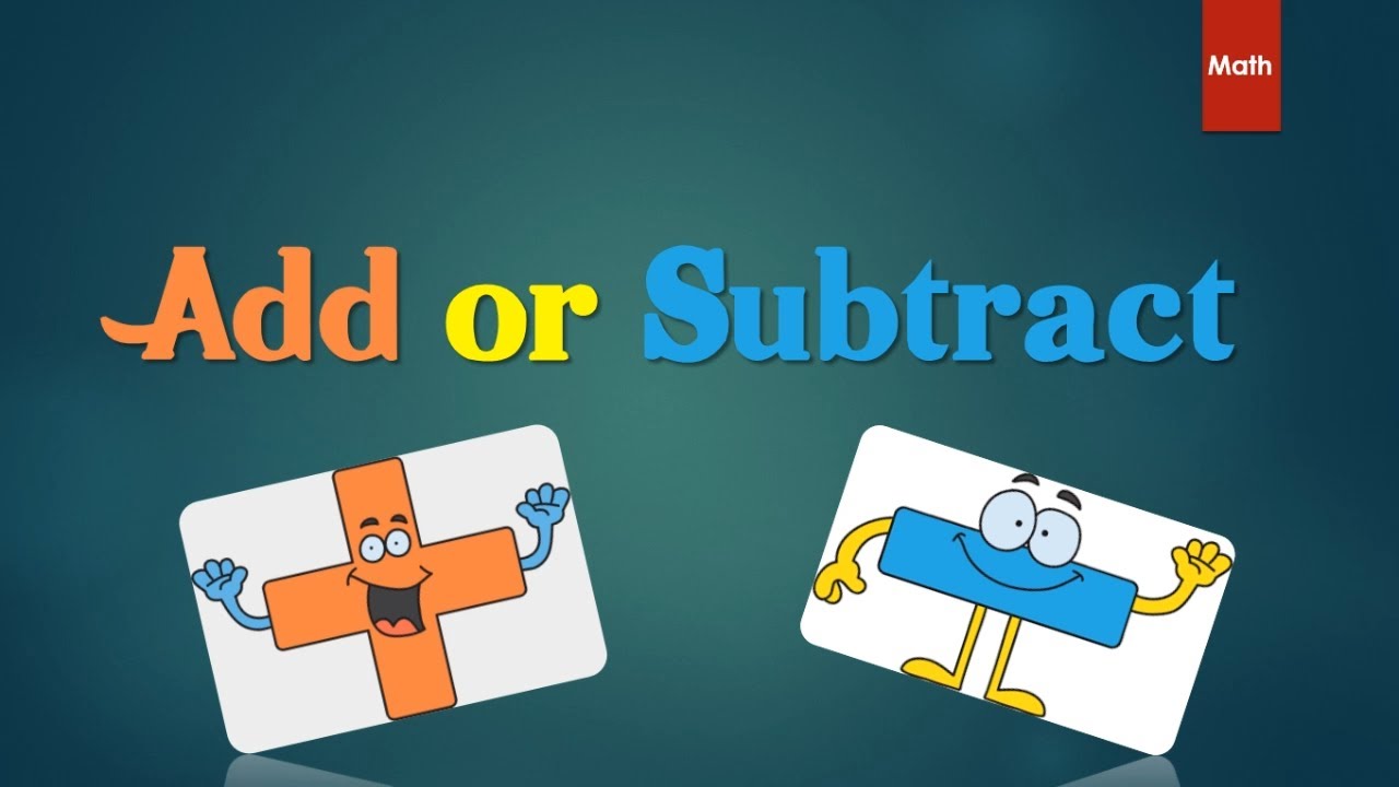 Add or Subtract - IAES - Mr Seif Math - YouTube