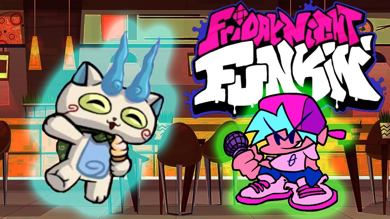 FNF Yo Kai Swirls sky mods Friday Night Funkin - YouTube