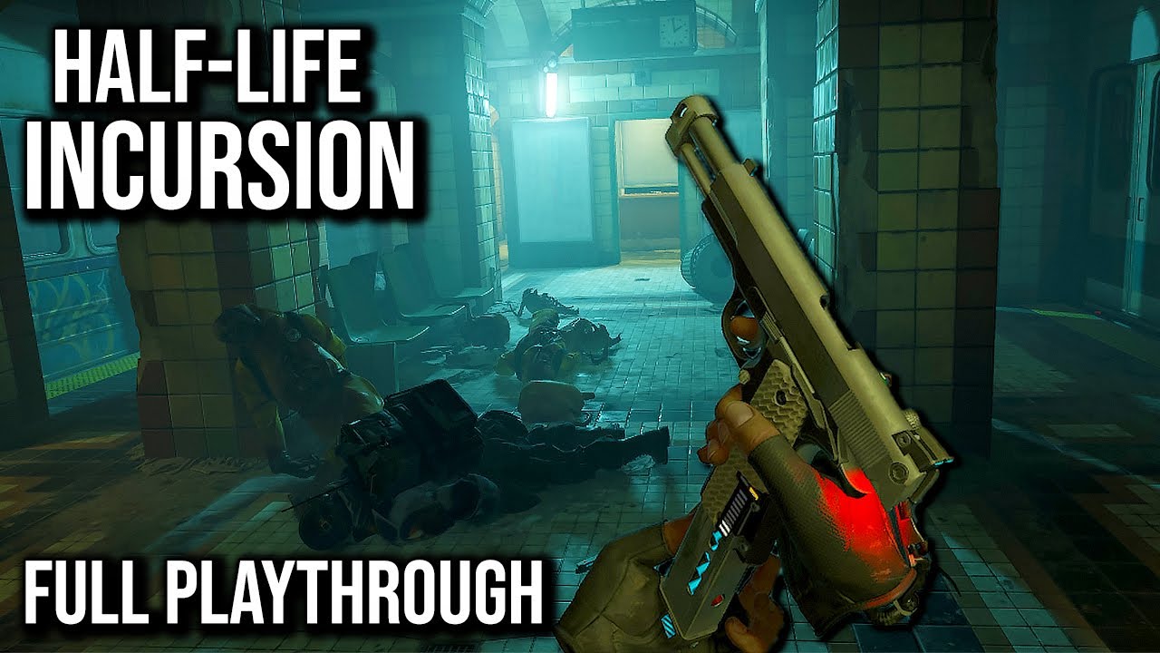Half-Life: Alyx - Incursion | Full Playthrough | 60FPS - No Commentary ...