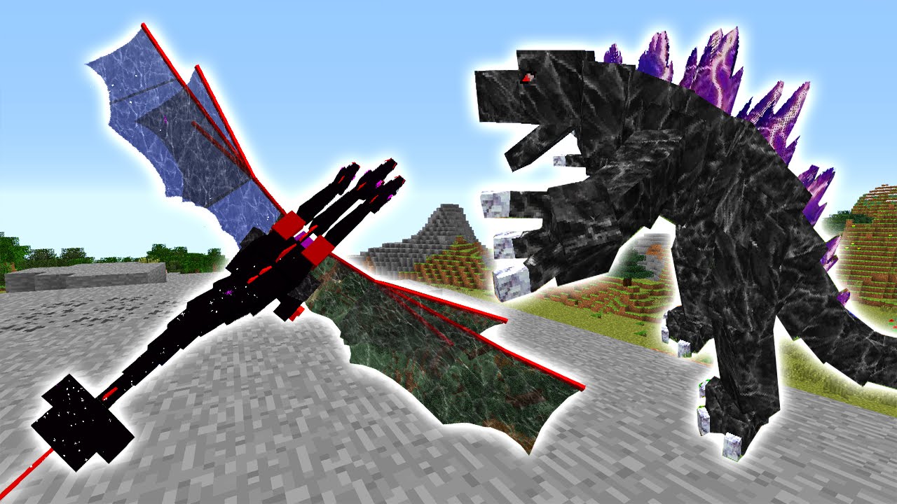 THE QUEEN VS Mobzilla! - Minecraft Mod Mobbattle - YouTube