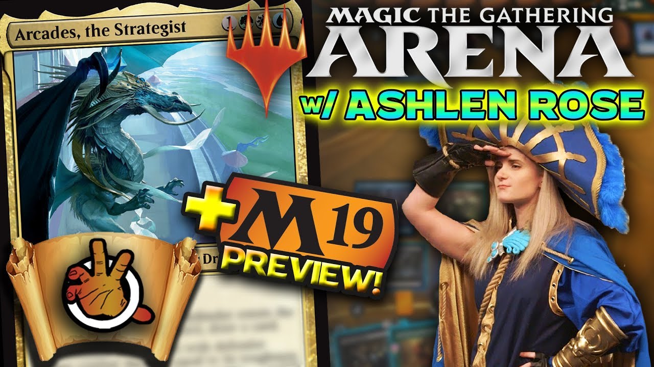 MTG Arena +M19 Preview Card w/ Ashlen Rose | The Command Zone 215 ...