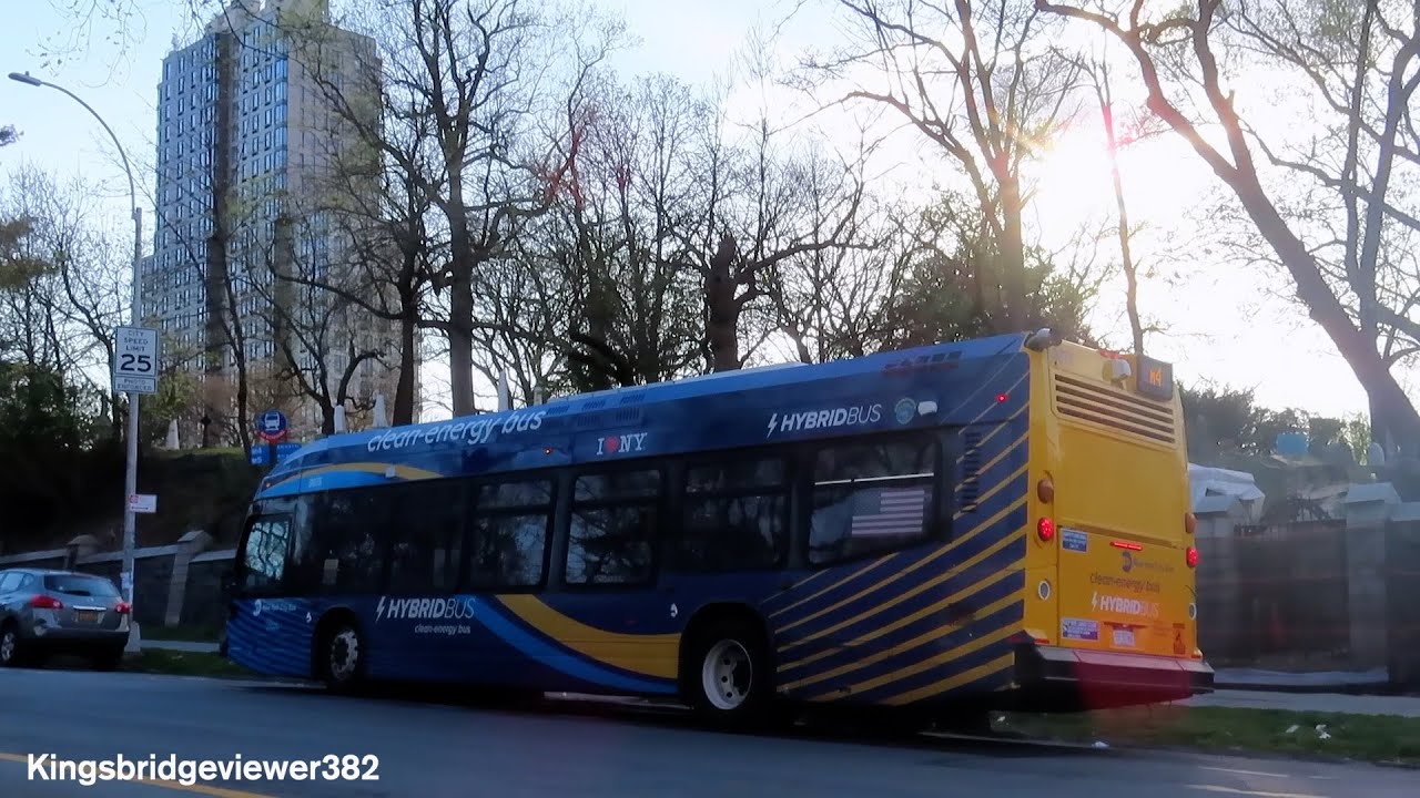 MTA New York City Bus: 2021 Nova Bus LFS HEV 9875 on the M4 Bus to ...