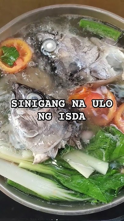 SINIGANG NA ULO NG ISDA | Its Simply Jhen - YouTube