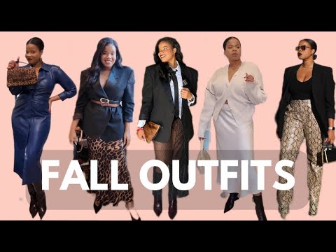 10 Fall Outfits & How to create how your own looks #fashioninspiration ...