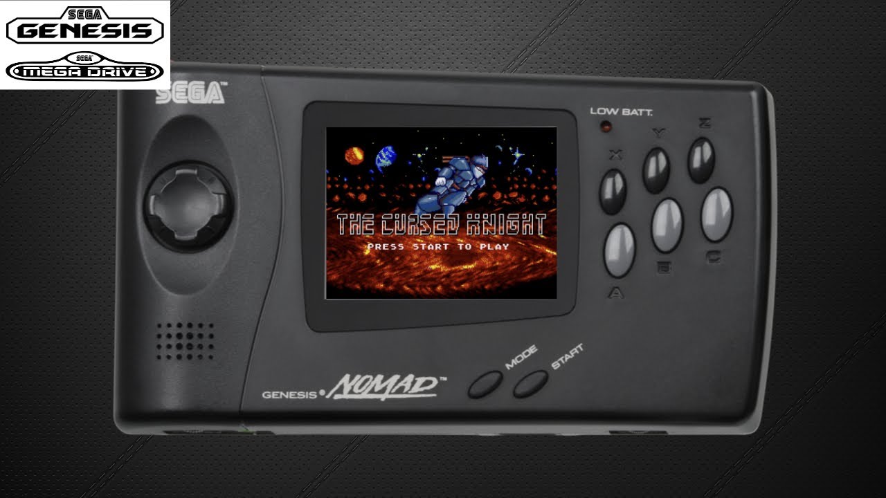 The Cursed Knight Sega Nomad [Genesis / Mega Drive] Handheld Gameplay ...