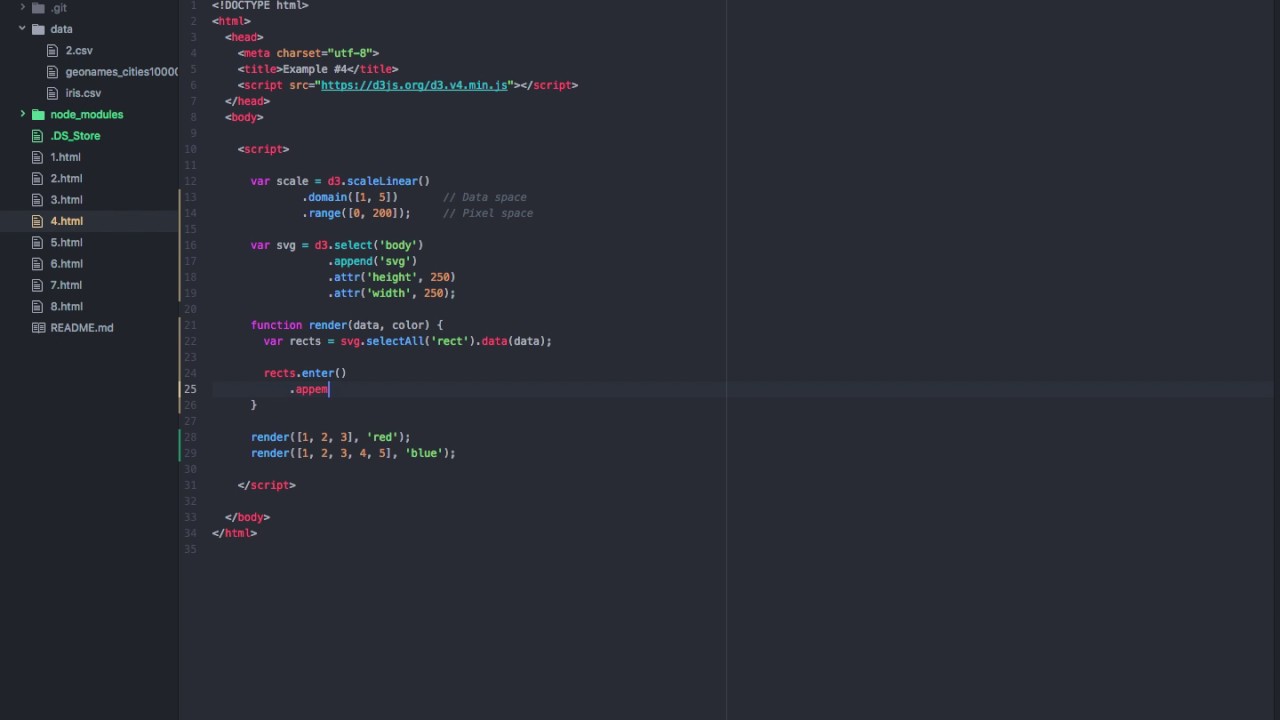 D3 Tutorial - YouTube