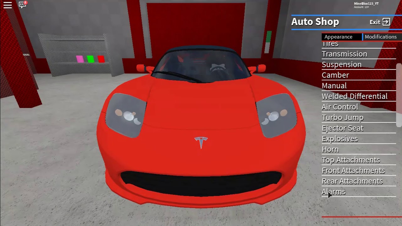 Vehicle Simulator | EP 14 | Purchasing a new Tesla Roadster | Roblox ...
