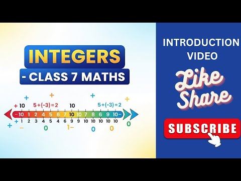 Class 7 Mathematics Chapter 1 Integer Introduction | Understanding ...