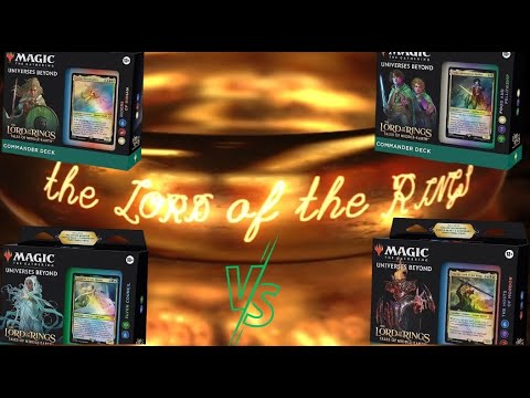 Lord of The Rings Precon Tournament! - YouTube