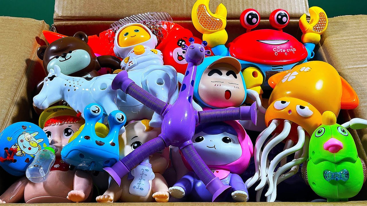 Asmr Toys , 7.21 Minutes Satisfying with Unboxing ,Toys Set,Collection ...