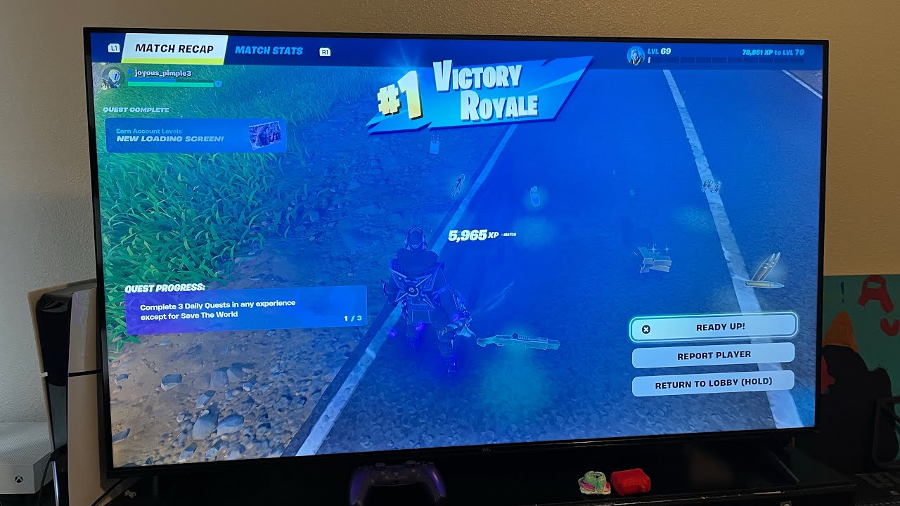 I got a victory royale in Fortnite Godzilla update - YouTube