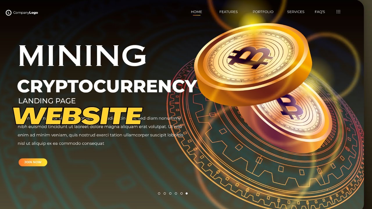 How to Create a Bitcoin or Cryptocurrency Mining Website in 5 Minutes ...