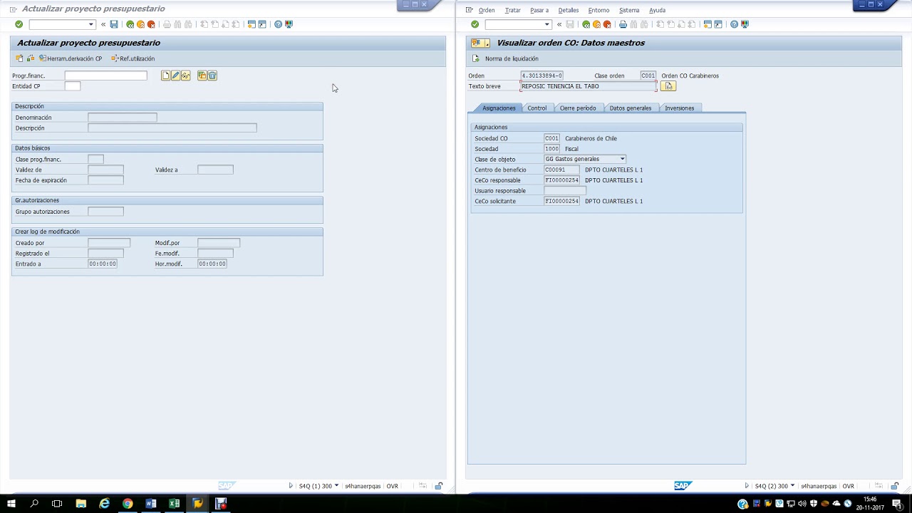 📗🚀 COMO usar SAP / Guia SAP - Proyecto Presupuestario FMMEASURE / Curso ...