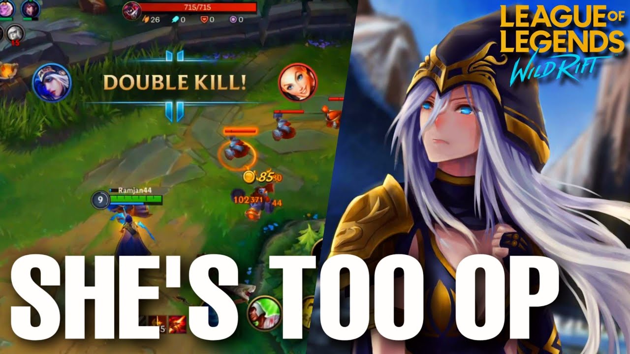 ASHE GAMEPLAY | BEGINNERS GUIDE | LOL WILD RIFT - YouTube