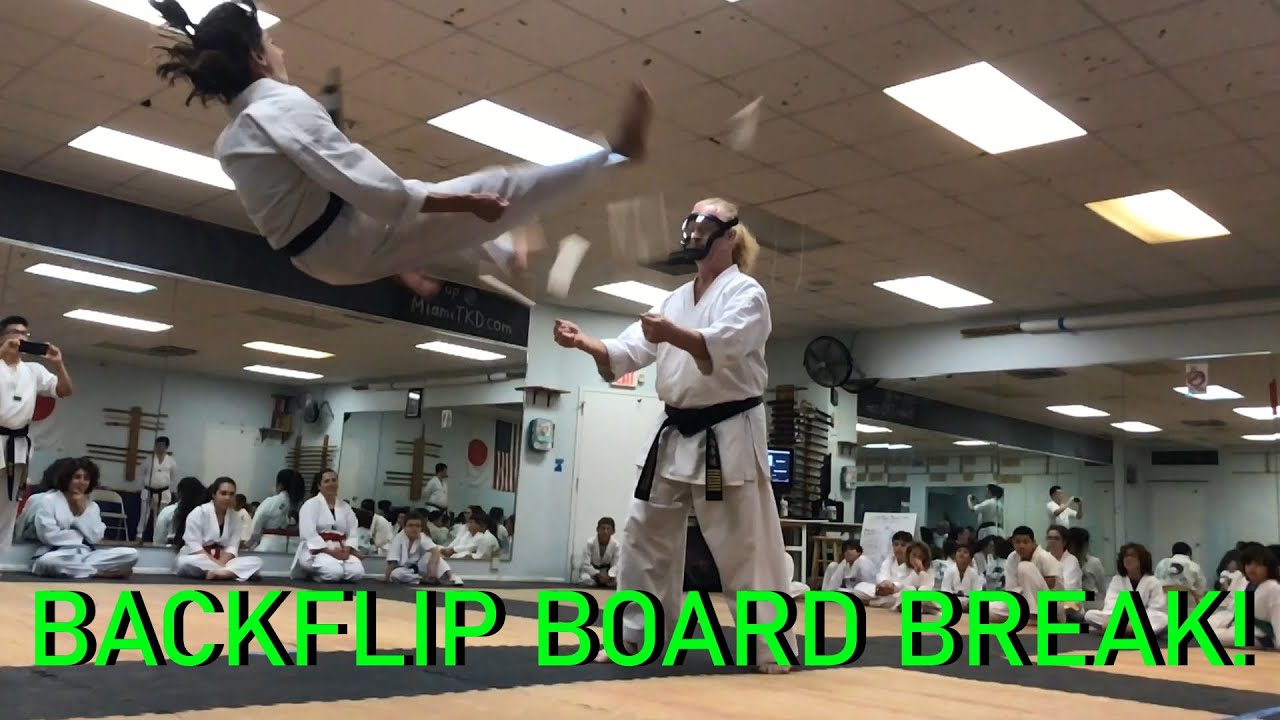 Amazing kicks and flips, Seven Wade - YouTube