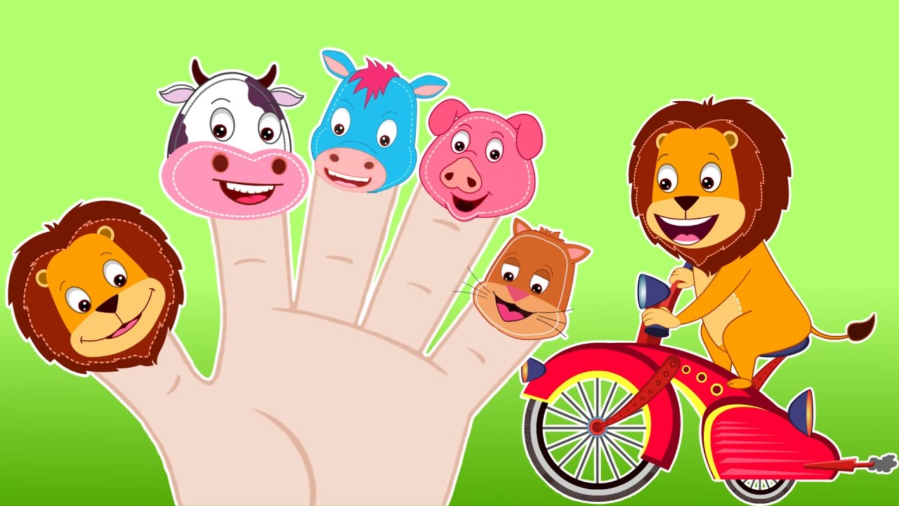 KBC | Animal finger family | Nursery Rhymes | Kids Songs - YouTube