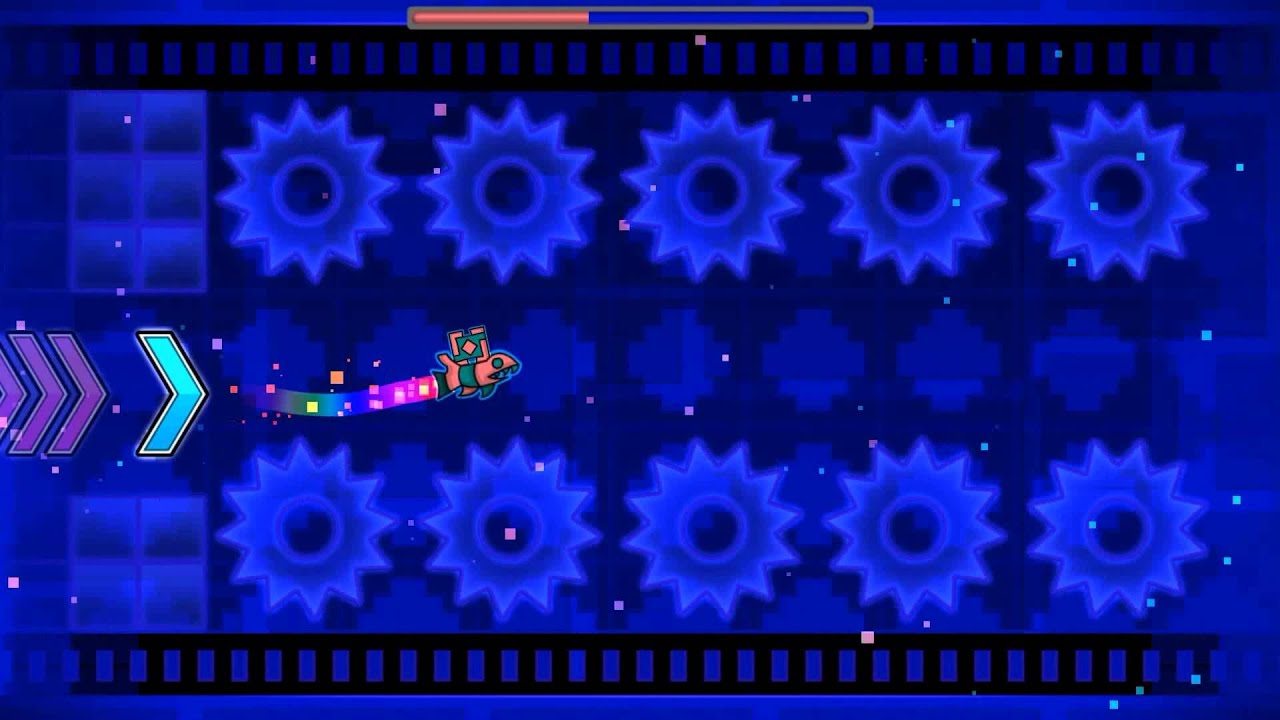 Geometry Dash Golden by Ferris02. - YouTube
