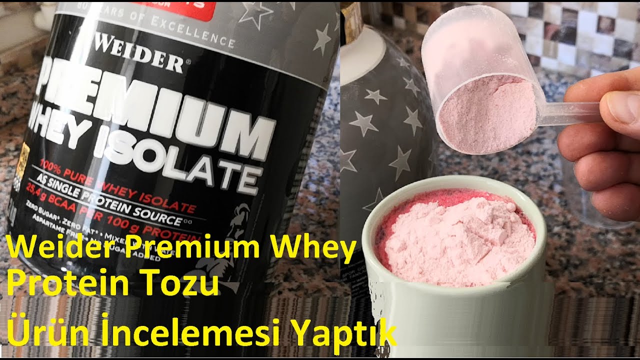 Weider Premium Protein Tozu Red Fruit İncelemesi Yapıyoruz - YouTube