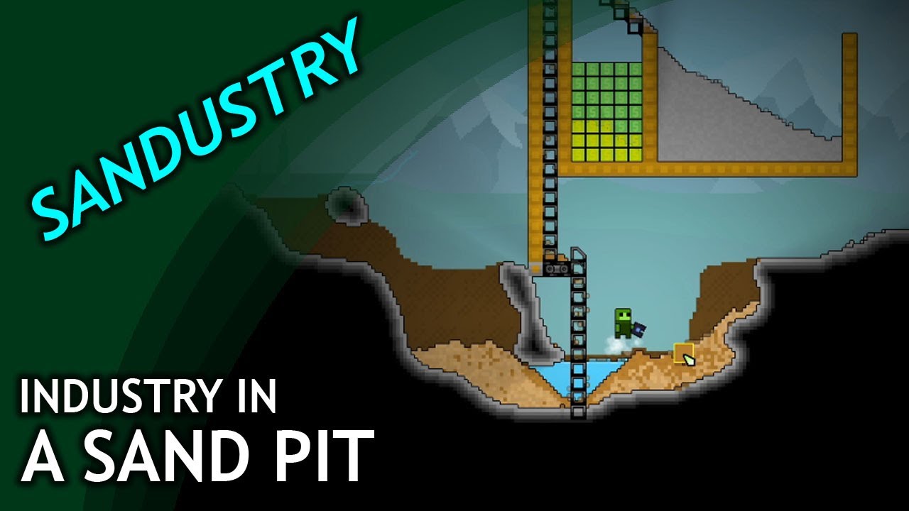 Sandustry / Industry in a SAND PIT - YouTube