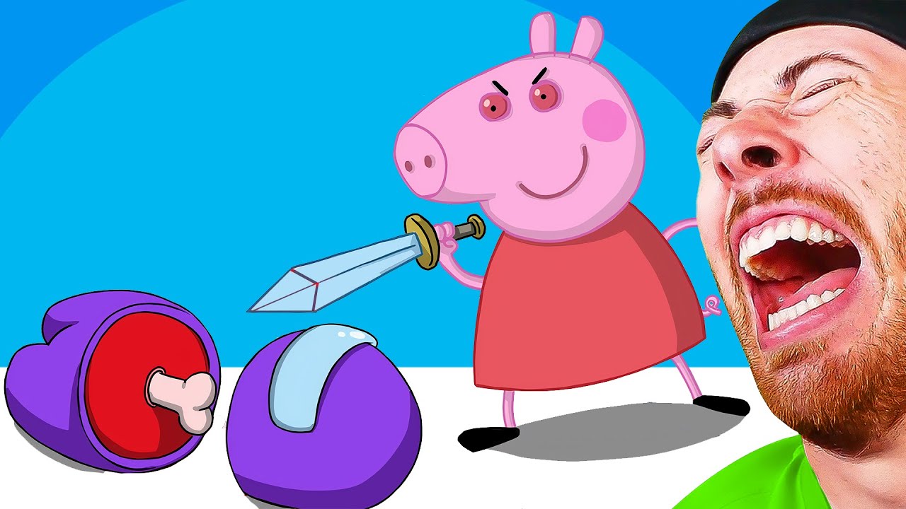 Peppa Pig Plays Among Us (FUNNY ANIMATION) - YouTube