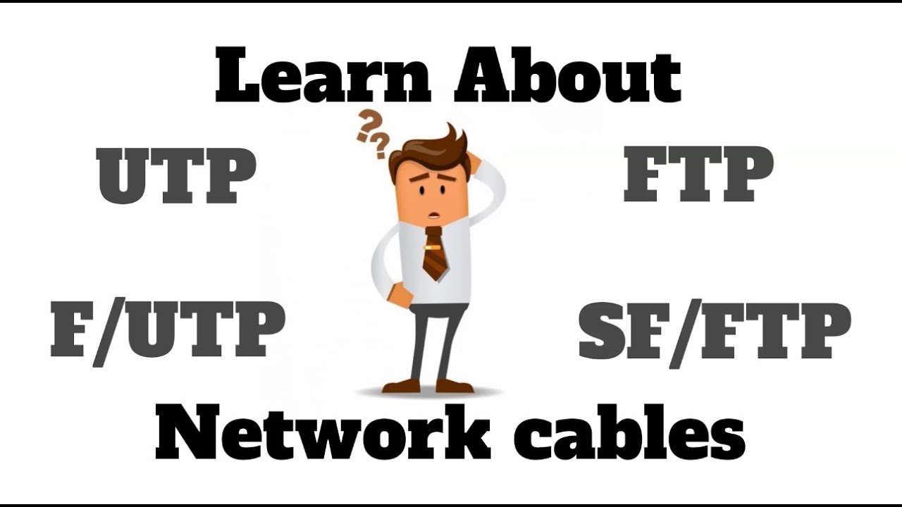 Network Cables Types in 100 seconds : UTP / FTP / F-UTP / SF-FTP - YouTube