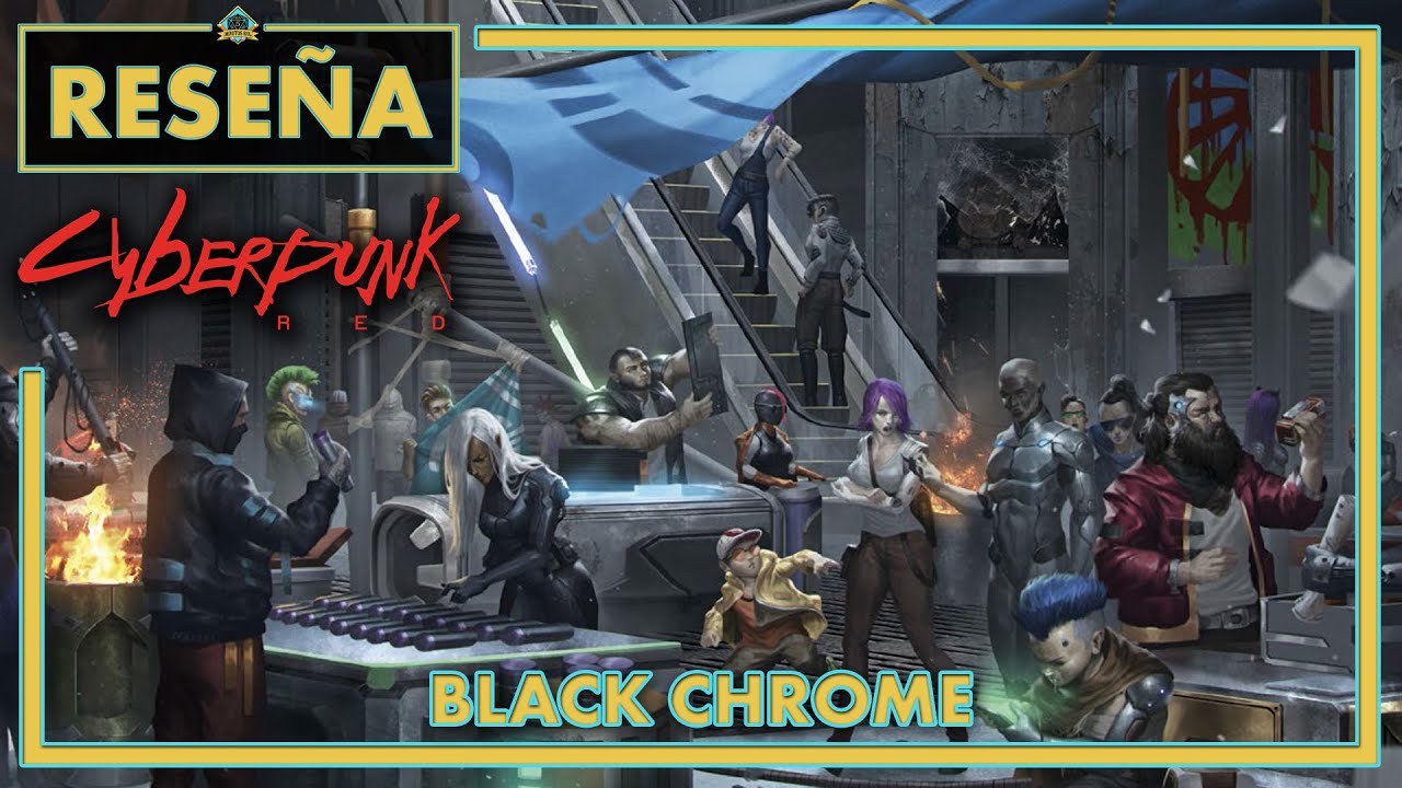 Cyberpunk RED - Reseña Black Chrome - YouTube