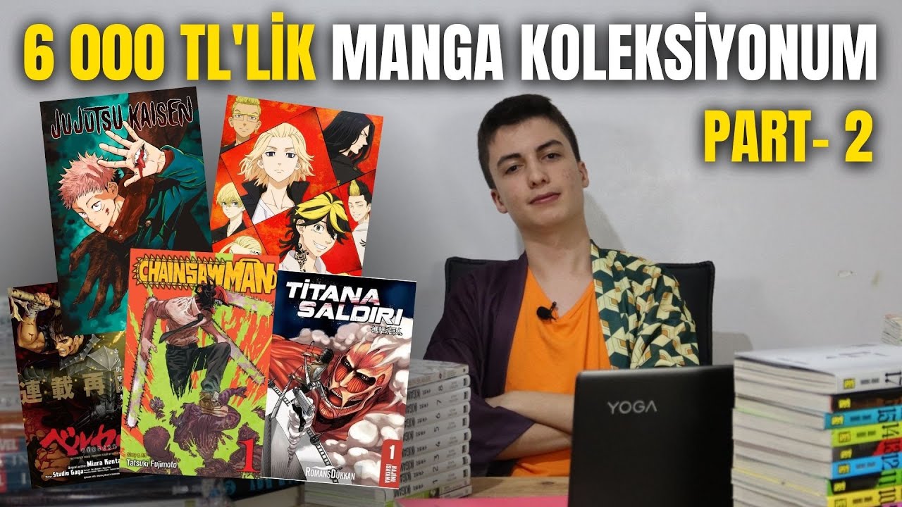 6000 TL'lik Manga Koleksiyonu Part 2 (Jujutsu Kaisen ve Tokyo Revengers ...