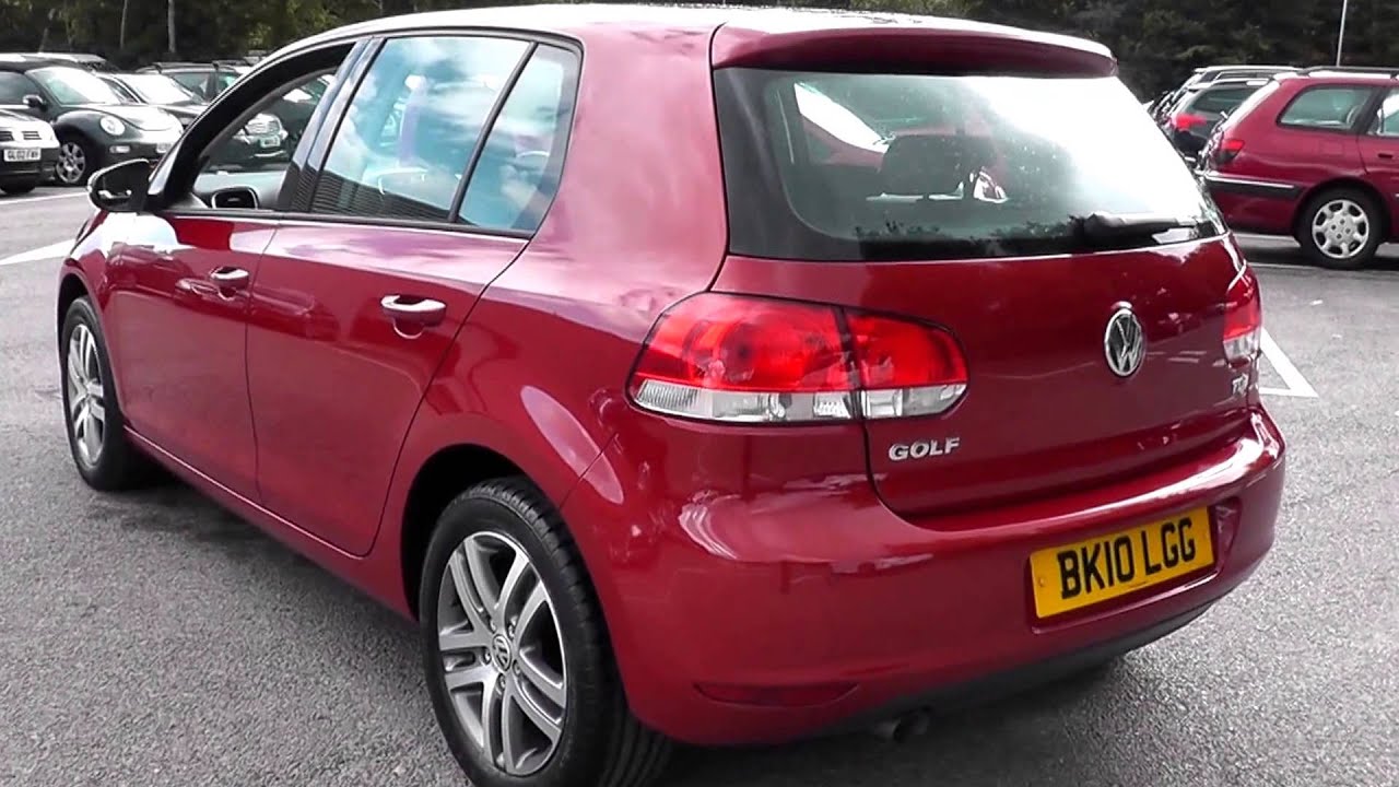 2010 Volkswagen Golf SE 1.6l BK10LGG Amaryllis Red Metallic at JCB ...