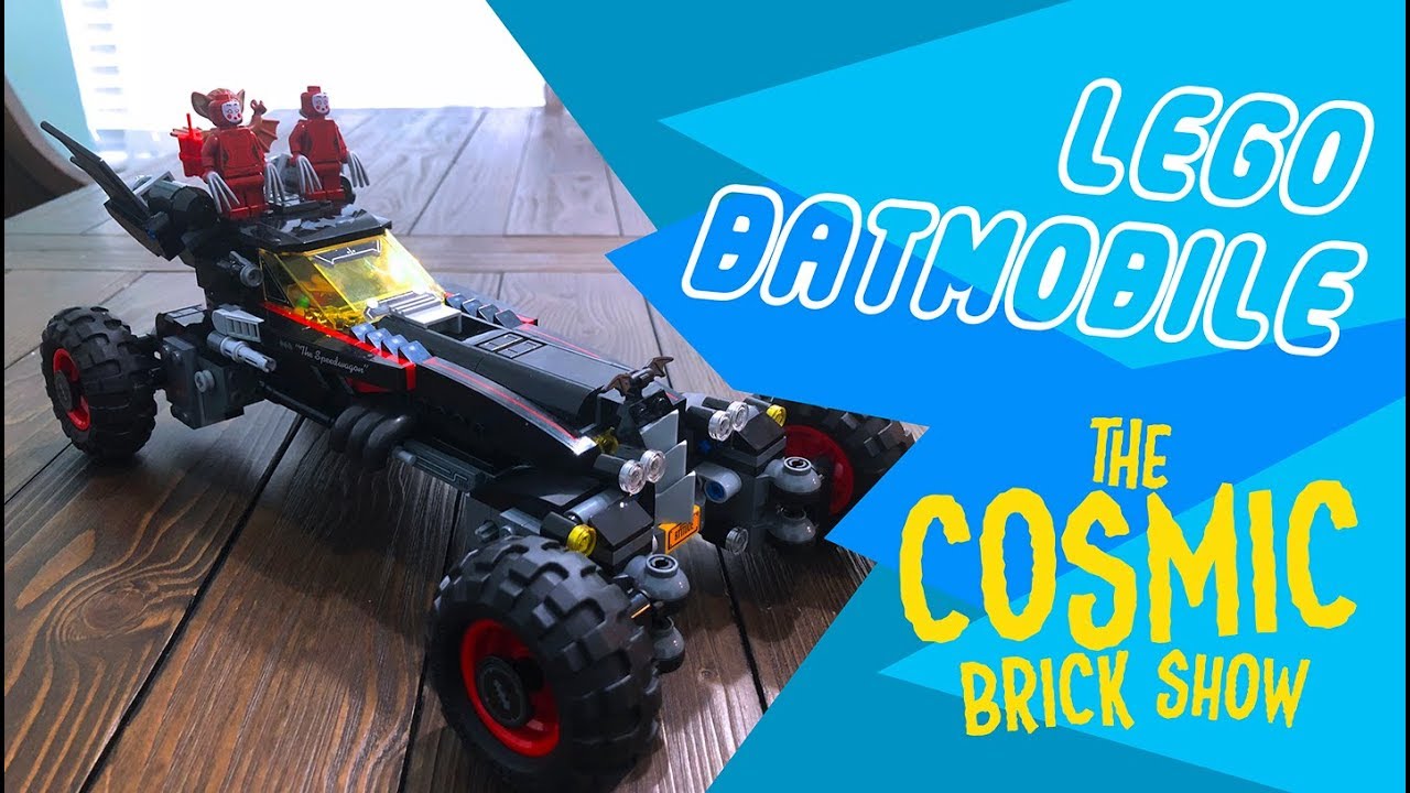 The Cosmic Brick Show Reviews The LEGO Batman Movie: The Batmobile ...