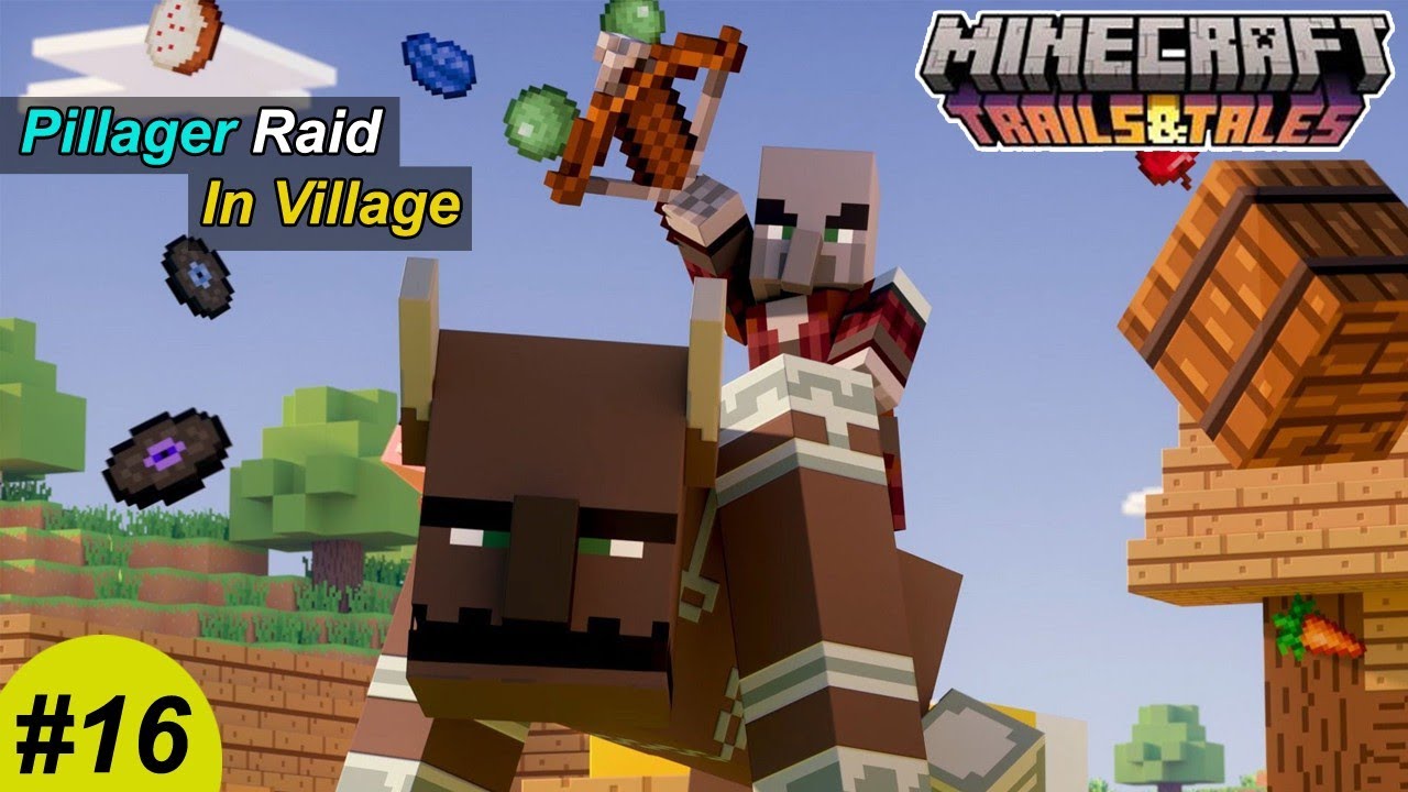 Minecraft Raid |Minecraft Survival |part-16 - YouTube