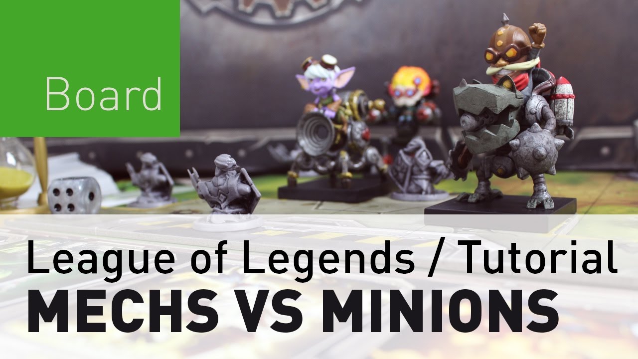 Mechs VS Minions - Cómo jugar - El juego de mesa de League of Legends ...