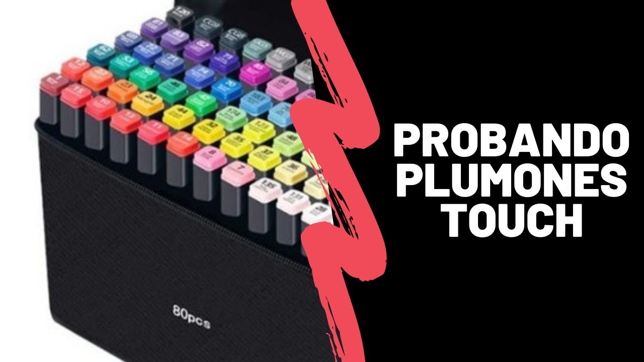Probando Plumones Touch - YouTube