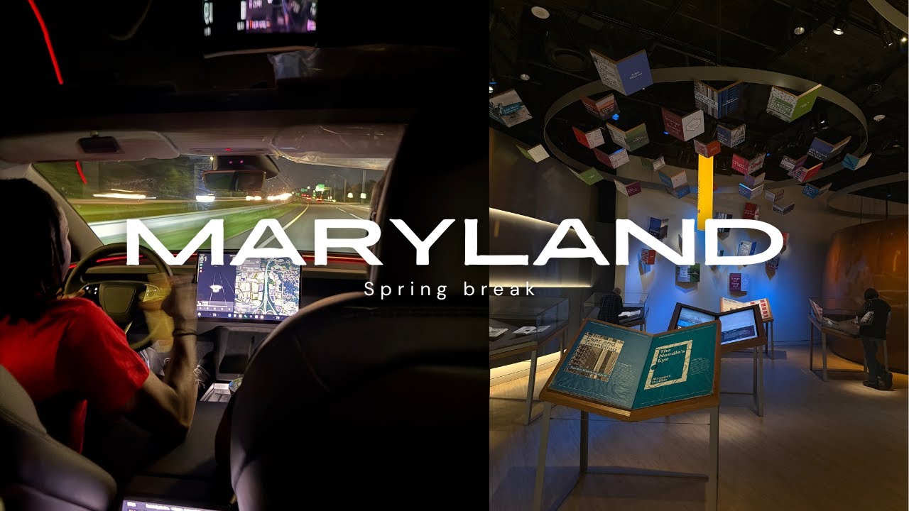Maryland trip || Spring Break + Bible Museum + Skating + More - YouTube
