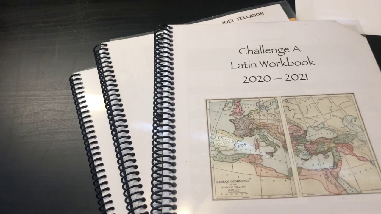 Latin Workbooks - Companion resource for First Year Henle Latin - YouTube