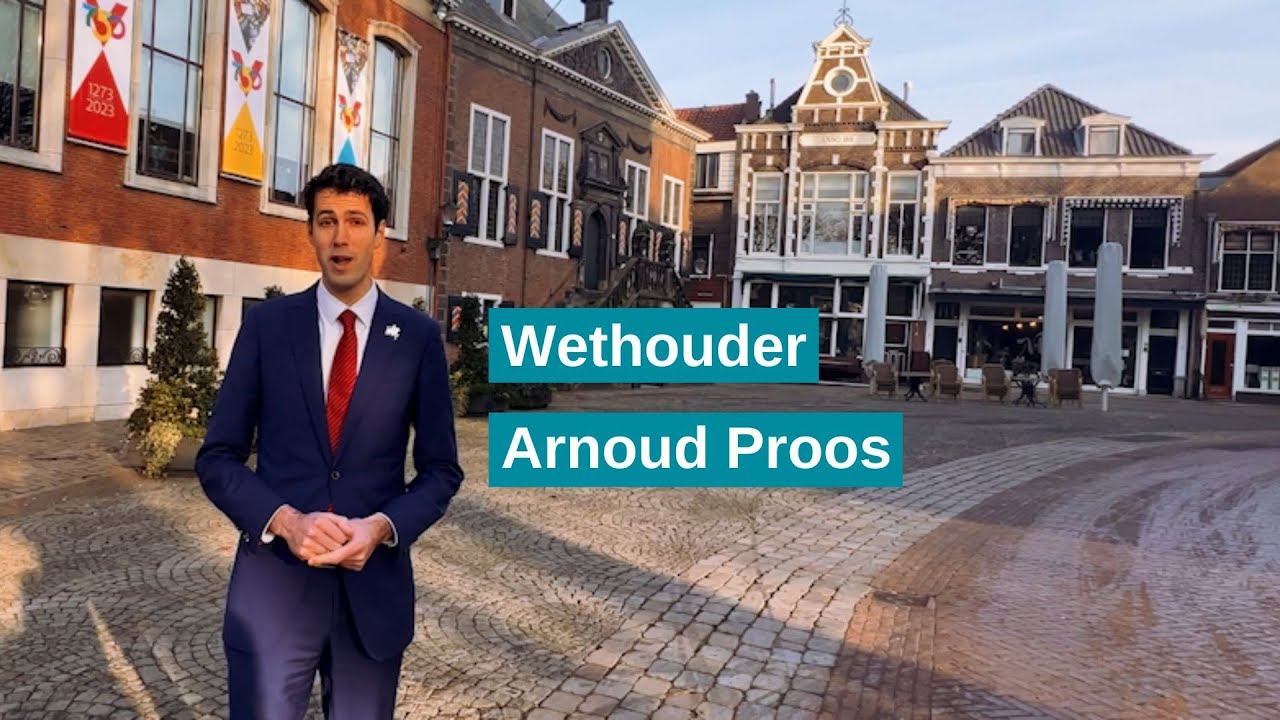 Een dag in het leven van wethouder Arnoud Proos - YouTube