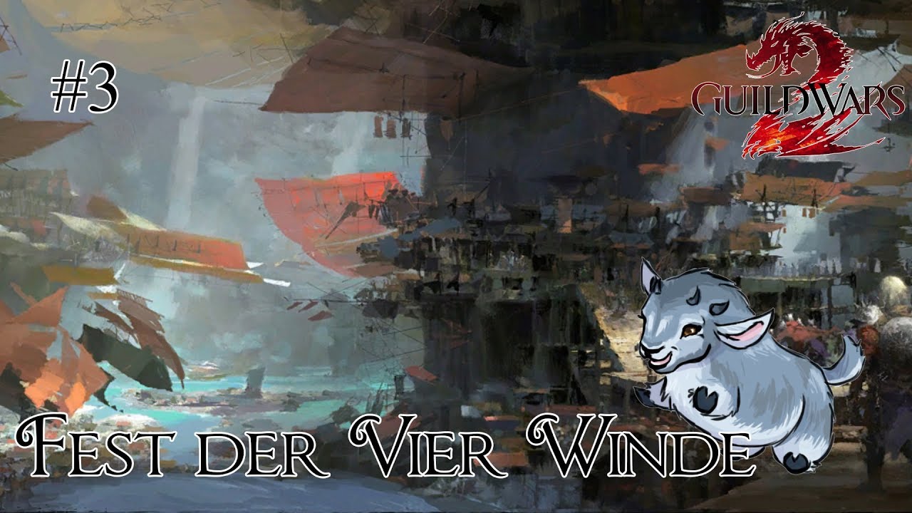Guild Wars 2 Fest der vier Winde #3 - Dolyak Rennen - YouTube